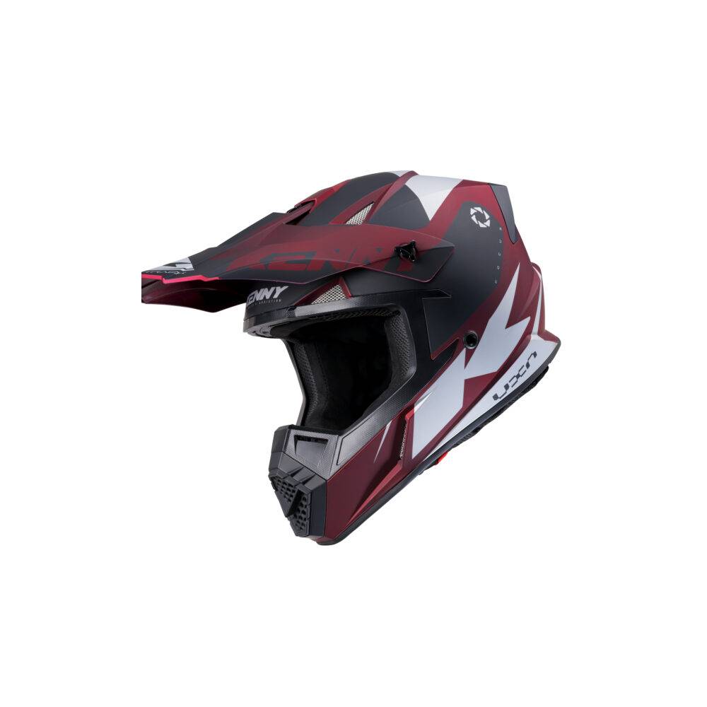 CASQUE KENNY TRACK GRAPHIC CANDY ROUGE - Casques de moto homme - Wolff ...